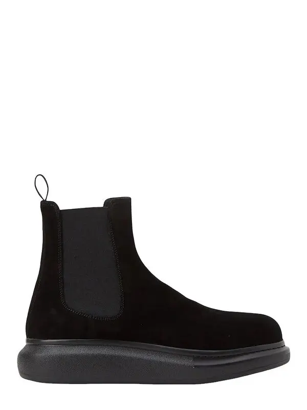 Alexander McQueen Chelsea Boot Suede - Black
