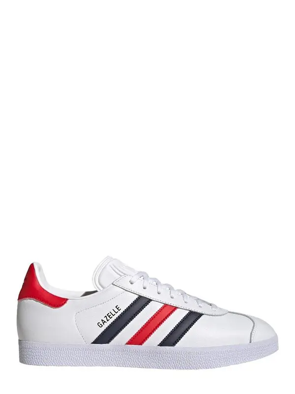 Adidas Gazelle Sneakers - White/legend Ink/collegiate Red