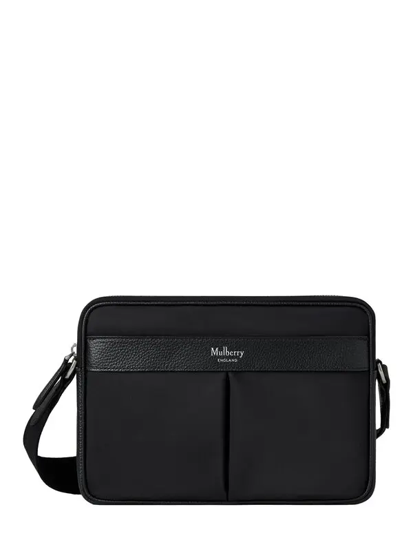 Mulberry Heritage Nylon Cross-body Bag - Black