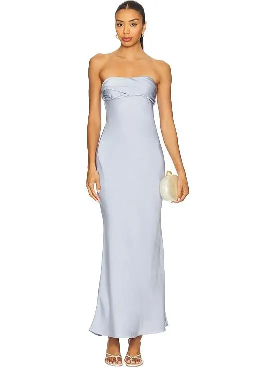 NIA Tana Dress - Pale Blue