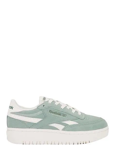 REEBOK Club C Double Revenge Sneaker - Hybrid Green & Chalk