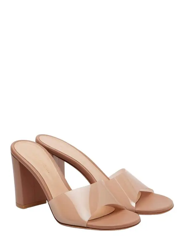 GIANVITO ROSSI 85 Mules - Pink