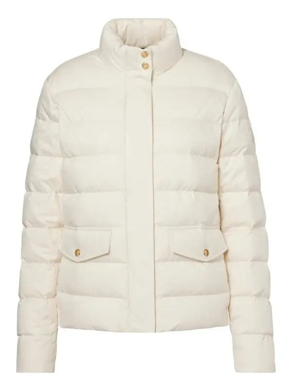 Moncler Bessettes Down Jacket - White