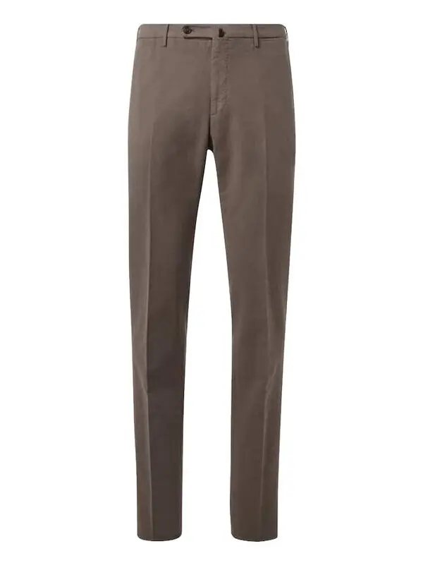 SLOWEAR Tailored Cotton Chinos - Grey