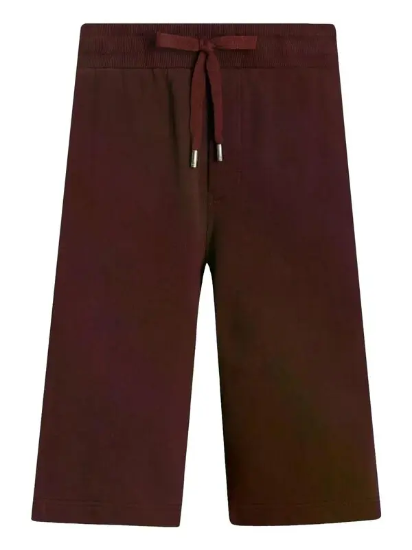 Dolce & Gabbana Logo-plaque Shorts - Red
