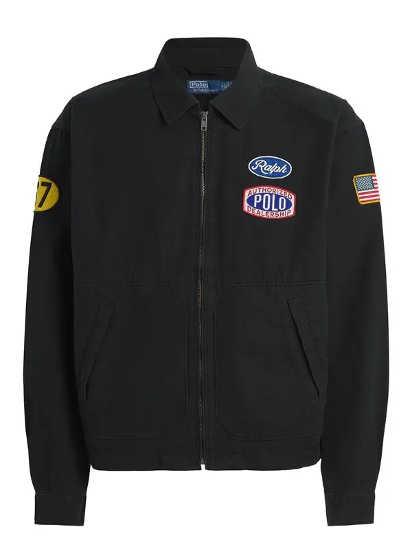 Ralph Lauren Cotton 's Garage Jacket - Black