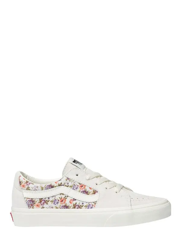 VANS Sk8-low Vintage Floral Sneakers - Cream