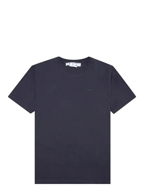 Off-White Diag Tab Slim Short-sleeve Tee - Blue
