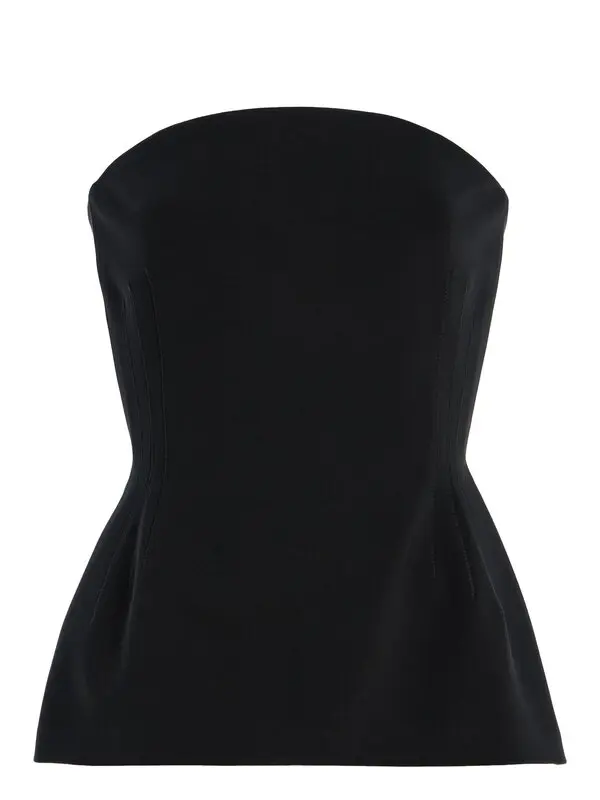 KALLMEYER Page Strapless Top - Black