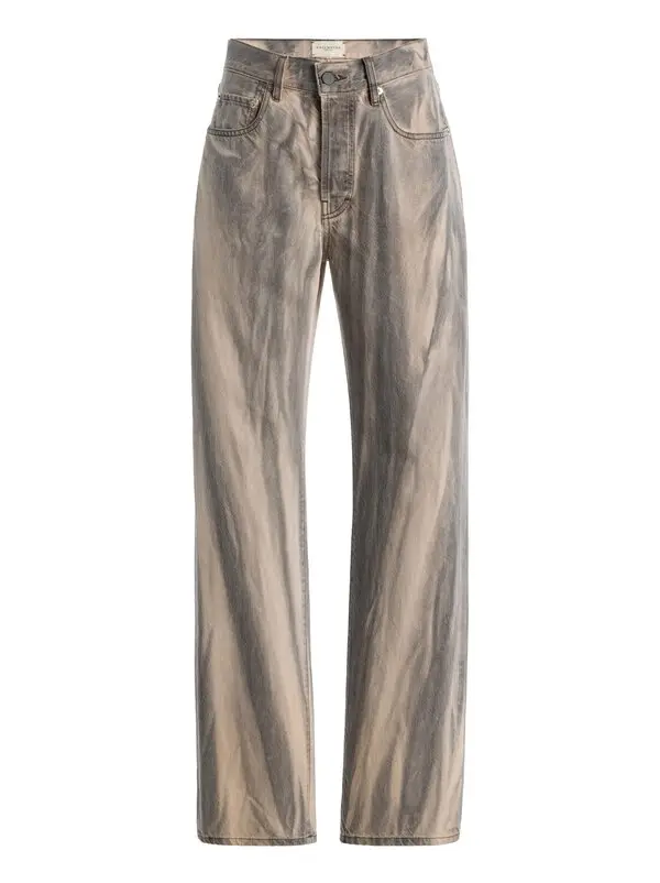 KALLMEYER Gabby Rigid High-rise Tapered Jeans - Multi