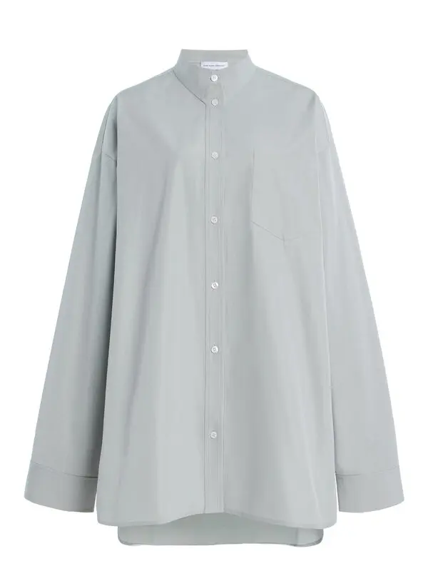Marie Adam-Leenaerdt Flat Cotton Shirt - Grey