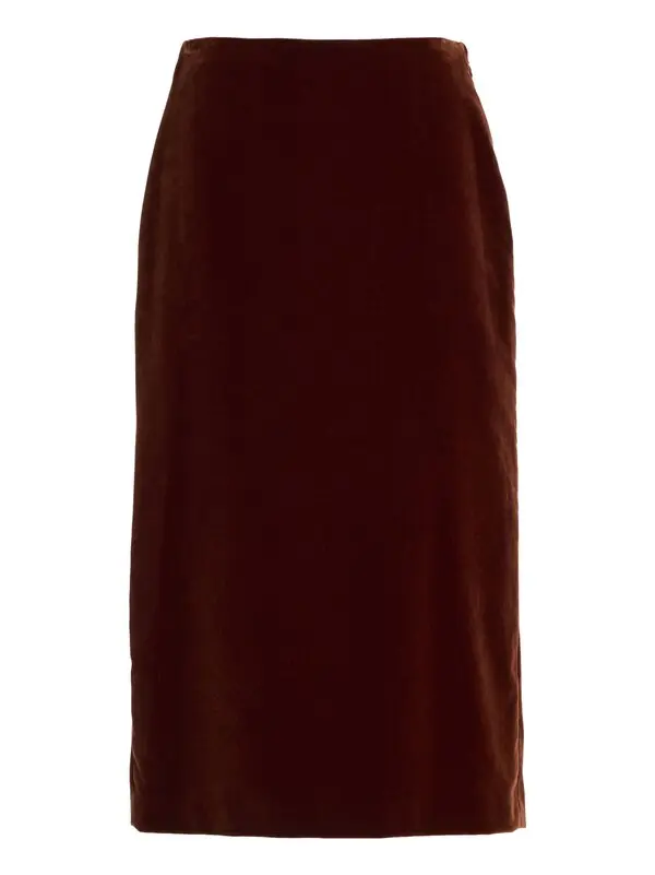 KALLMEYER Emilee Pencil Skirt - Red