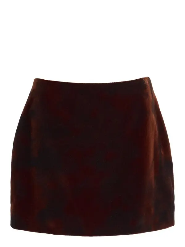 KALLMEYER Shiloh Mini Skirt - Red