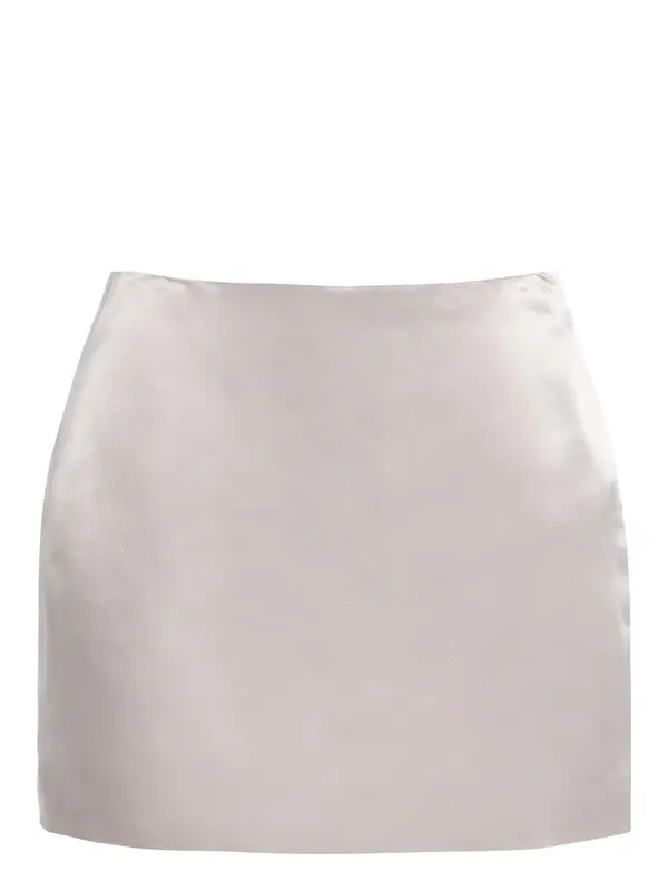 KALLMEYER Shiloh Mini Skirt - Silver