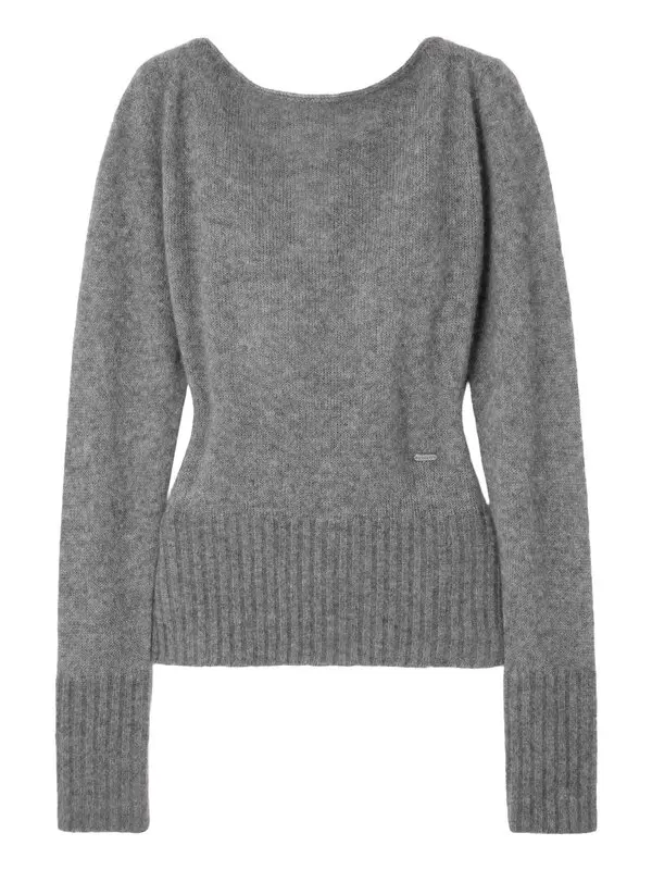 TOM FORD Cashmere And Silk-blend Sweater - Gray