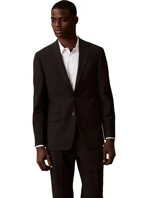 Calvin Klein Slim Fit Suit Jacket - Black