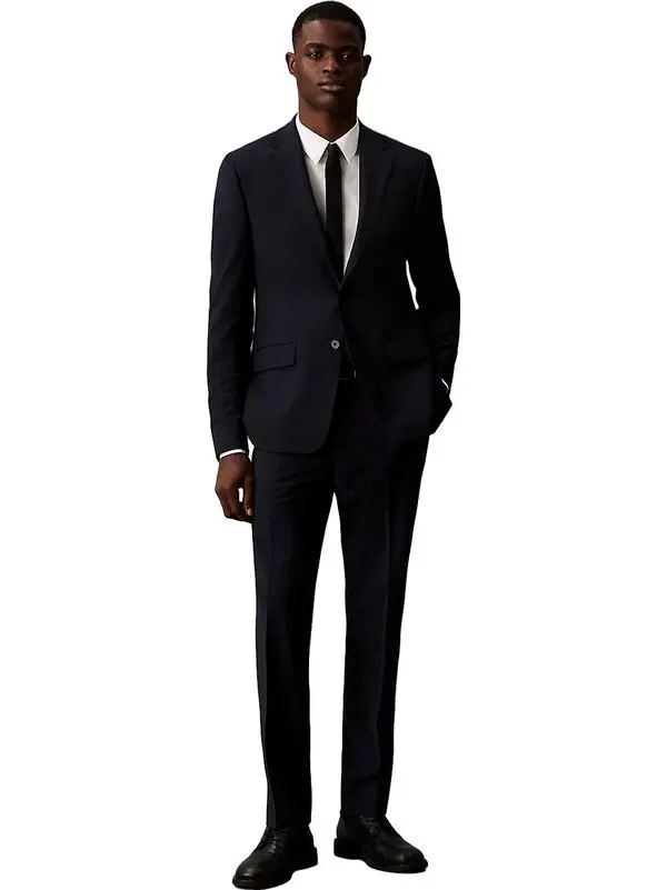 Calvin Klein Slim Fit Suit Jacket - Navy