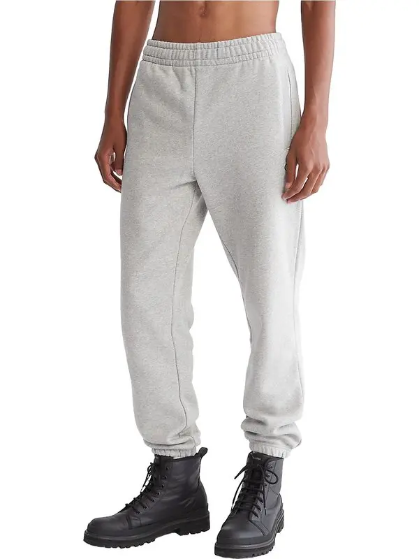 Calvin Klein Archive Logo Fleece Joggers - Heroic Grey Heather