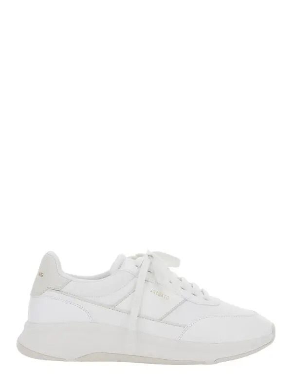 Axel Arigato Genesis Neo Runner Leather Blend Sneakers - White