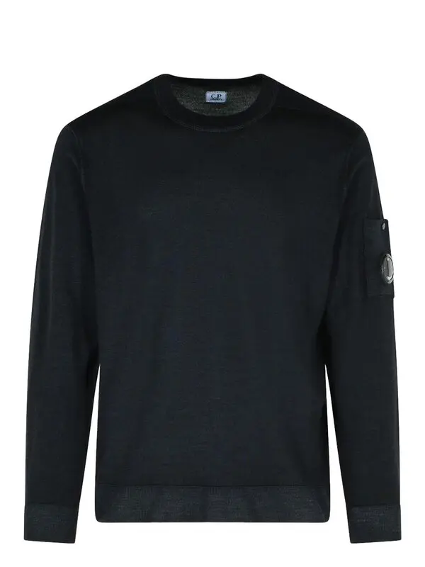 C.P. COMPANY Wool Sweater - Black