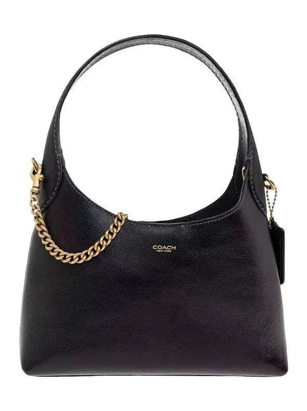COACH® Brooklyn 23 Chain-embellished Tote Bag - Black