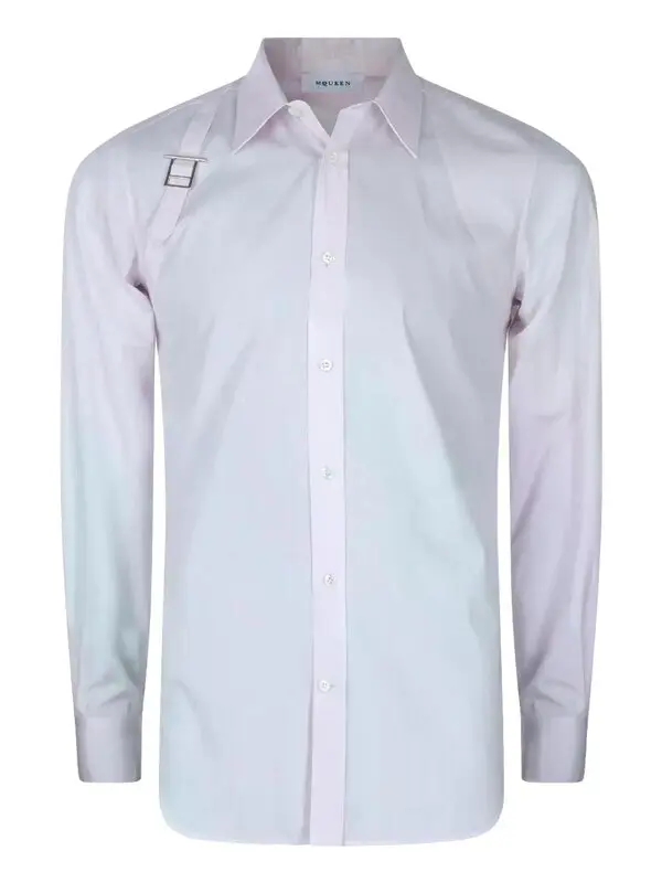 Alexander McQueen Harness Long-sleeve Shirt - Pink