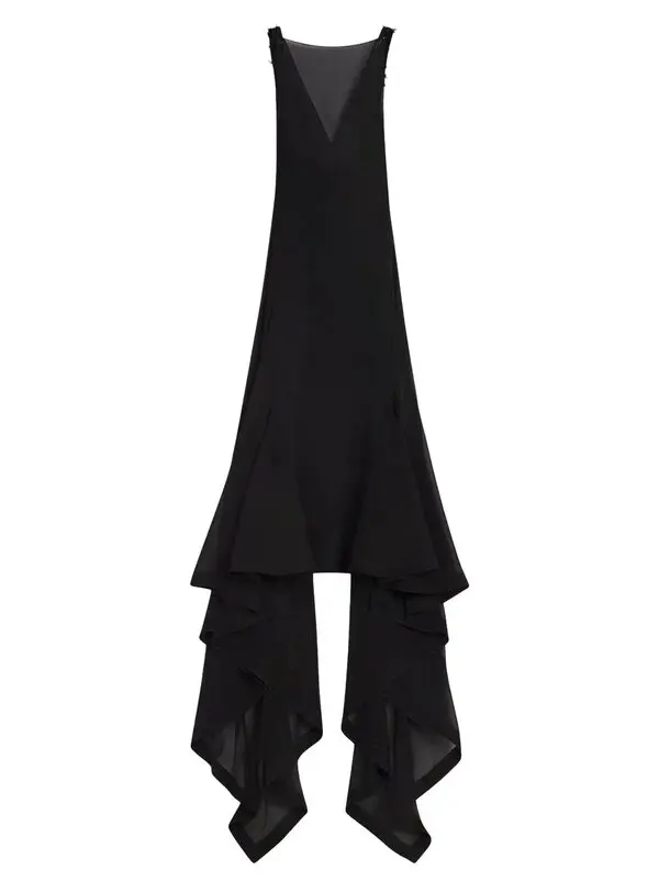 LANVIN Silk Gown - Black
