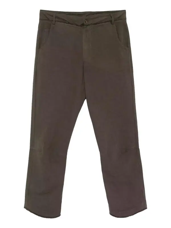 Kristensen Du Nord Cropped Trousers - Brown