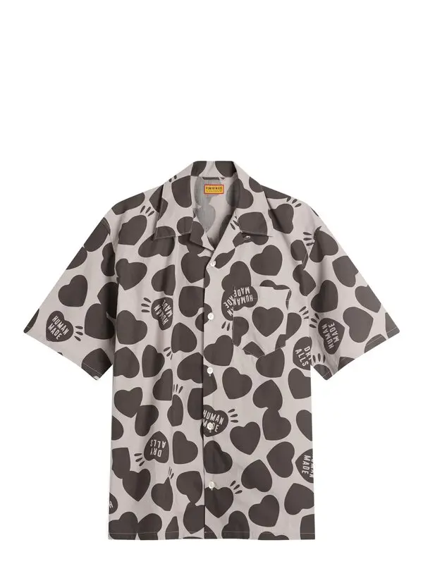 HUMAN MADE Heart Vacation Shirt - Grey