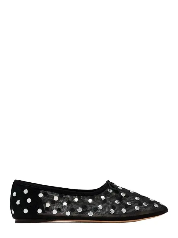 LOEFFLER RANDALL Landon Studded Ballerina Shoes - Black