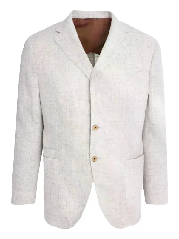 Luciano Barbera Three-button Jacket - Neutrals