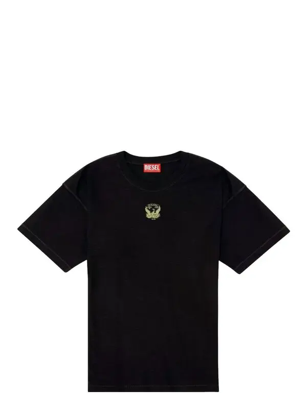 DIESEL® T-norm-t13 Logo-detail T-shirt - Black