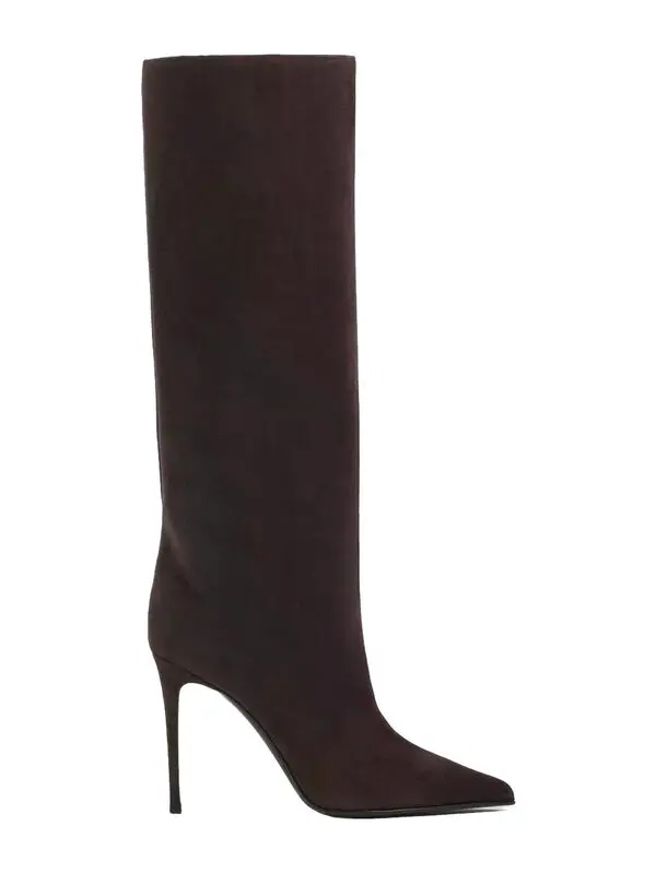 LE SILLA 100mm Eva Stiletto Boots - Brown