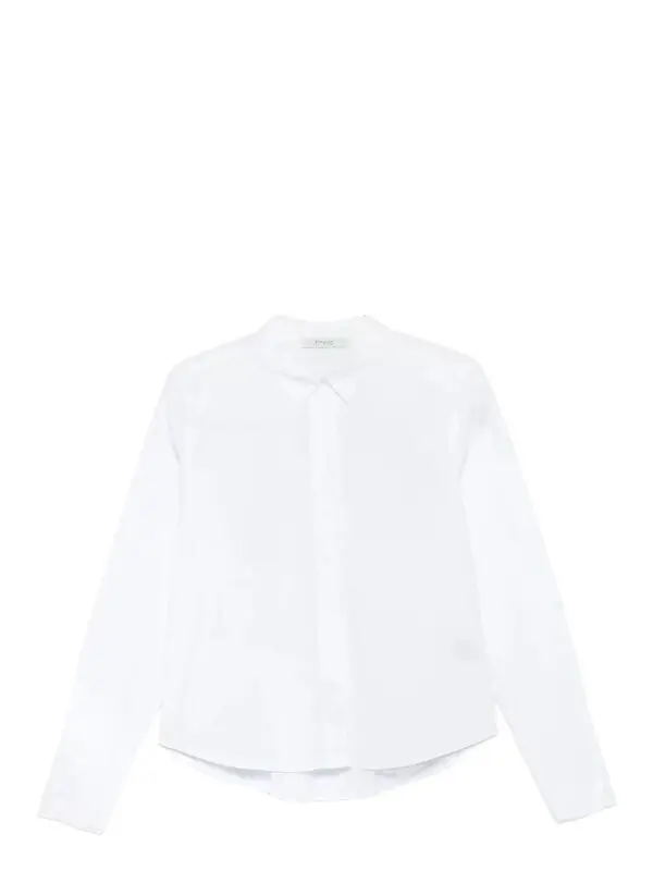 Kristensen Du Nord Button-down Cotton Shirt - White