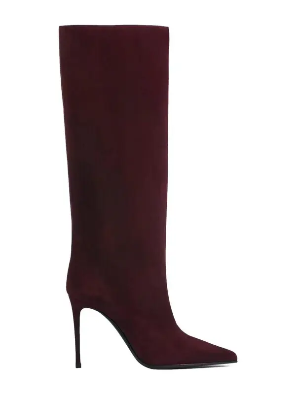 LE SILLA 100mm Eva Suede Boots - Red