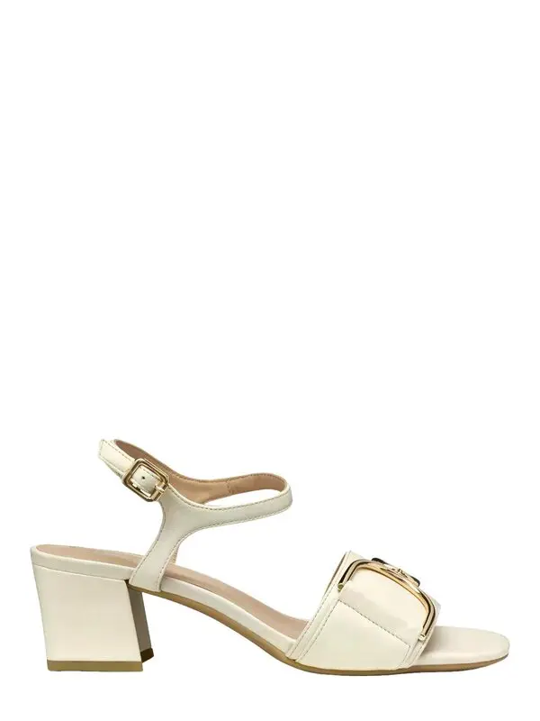 Geox 50mm Eraklia Sandals - White