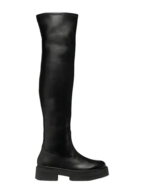 Geox Spherica Ec7 Over-the-knee-high Boots - Black