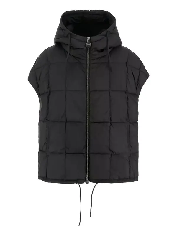 IENKI IENKI Cozy Arco Hooded Quilted Vest - Black