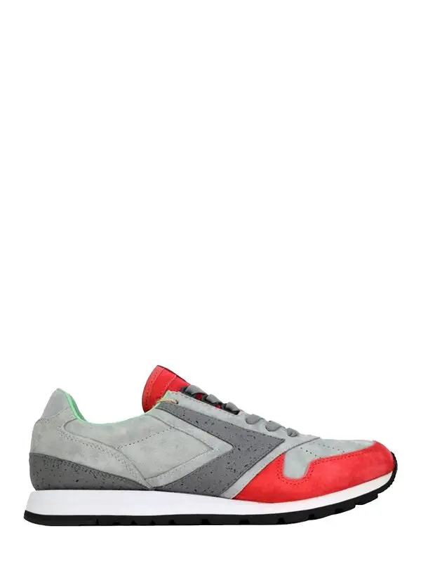 Brooks Chariot Hanon Scotch Bonnet Sneakers - Grey/fiery Red/limestone