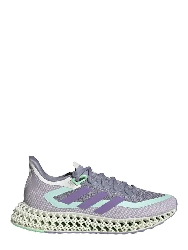 Adidas 4dfwd 2 Lace Up Sneakers - Silver Violet/violet Fusion/pulse Mint