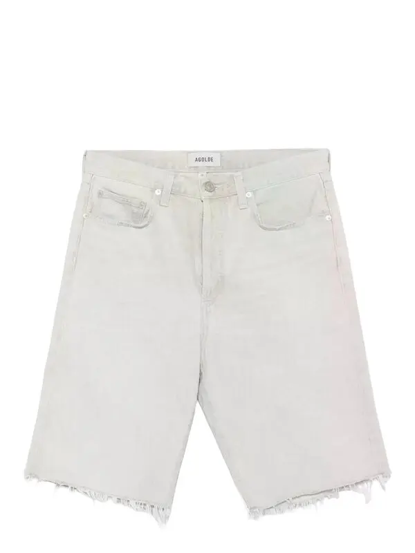 AGOLDE Cotton Shorts - Grey