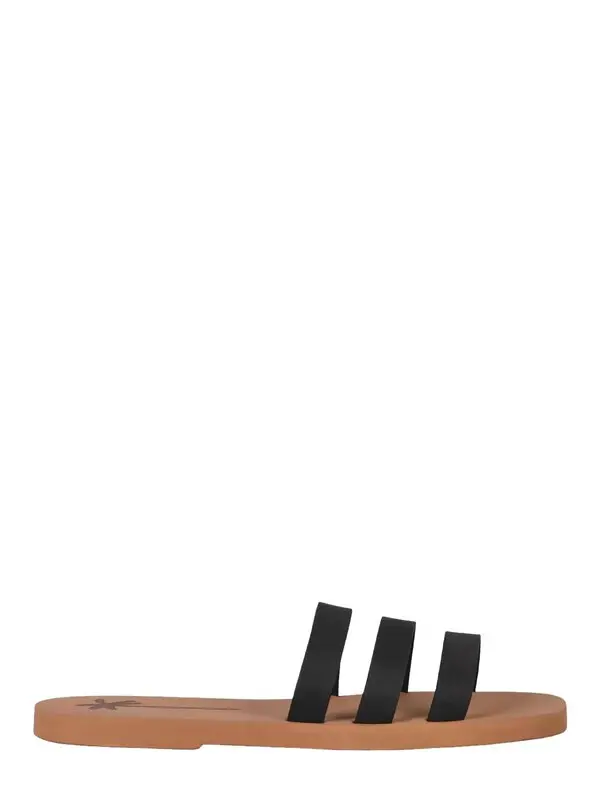 Manebí Eva Flat Sandals - Black