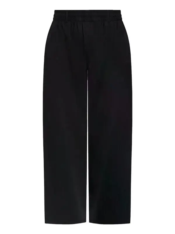 Alexander Wang Elastic-waist Trousers - Black