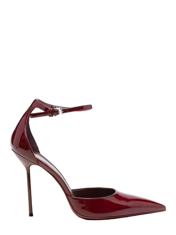 Paris Texas 105mm Lidia Ankle-strap Pumps - Red