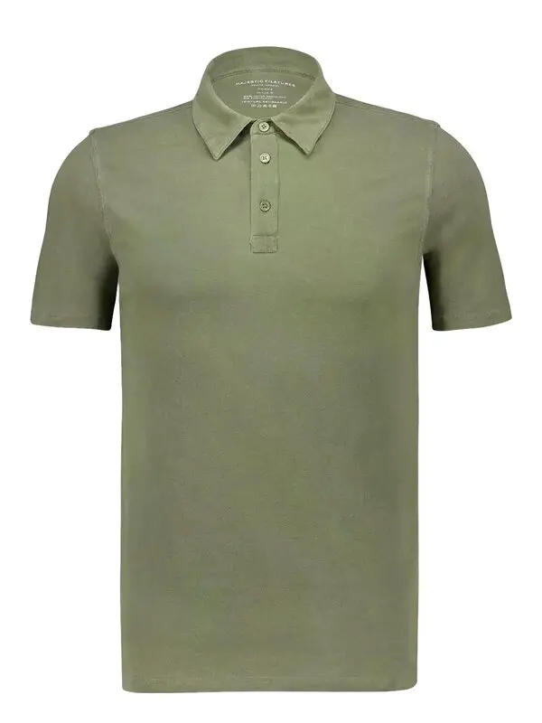 Majestic Filatures Short-sleeve Polo Shirt - Green