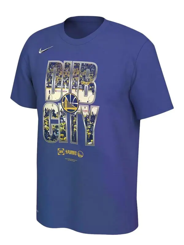 Nike Nba Warriors Dri-fit T-shirt - Blue