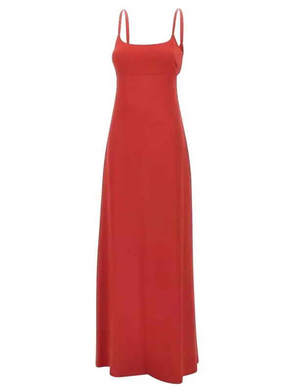 Max Mara Dede Bow-embellished Cut-out Dress - Red