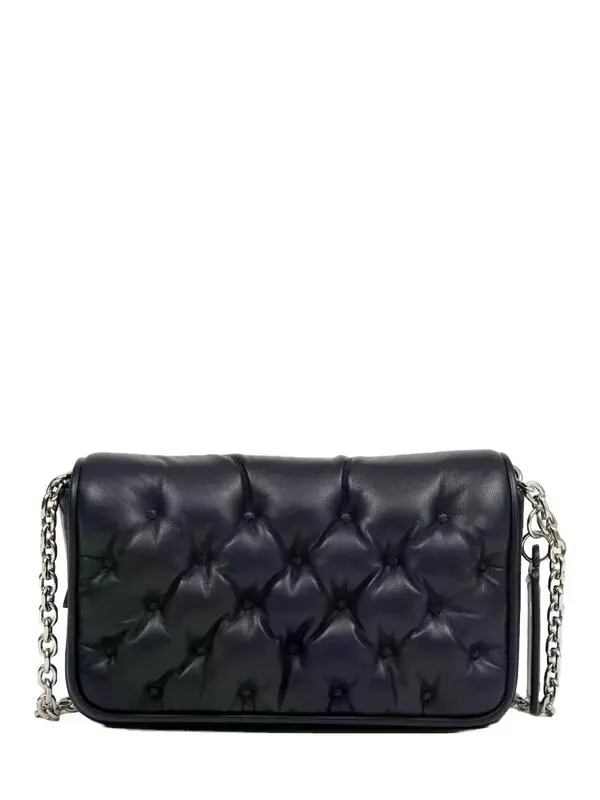 MAISON MARGIELA Mini Glam Slam Quilted Shoulder Bag - Blue