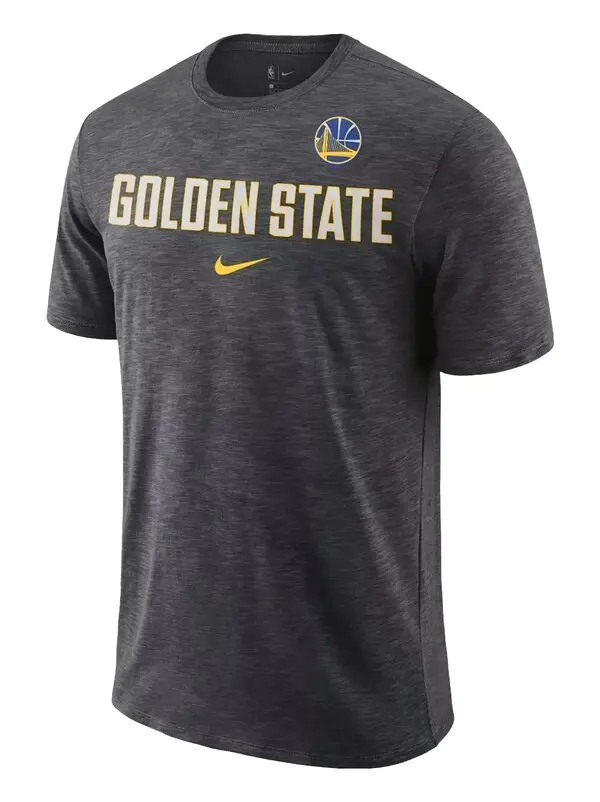 Nike Nba Golden State Warriors Dri-fit T-shirt - Grey