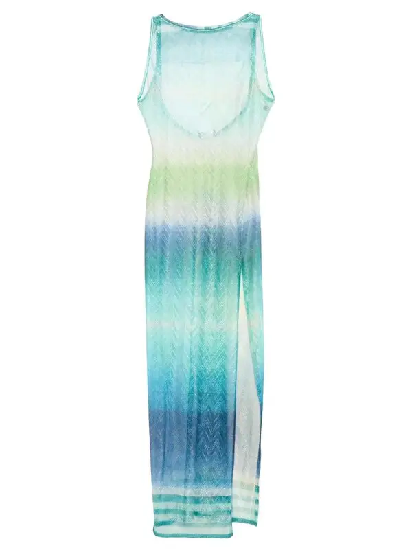 Missoni Printed Midi Dress - Blue